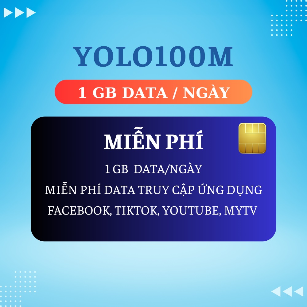 YOLO100M – 100.000đ/Tháng (Đã Bao Gồm VAT) - VNPT TP Hồ Chí Minh